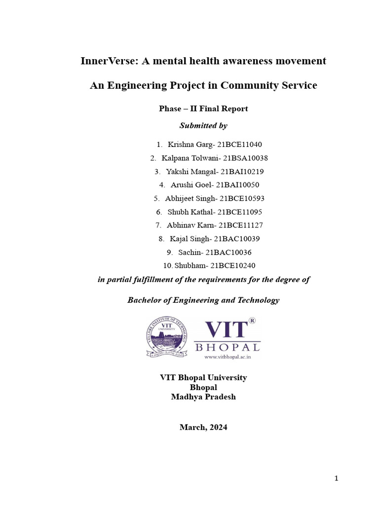 Group 166 - 21bce10240 - Phase 2 - Final Report | PDF | World Wide Web ...