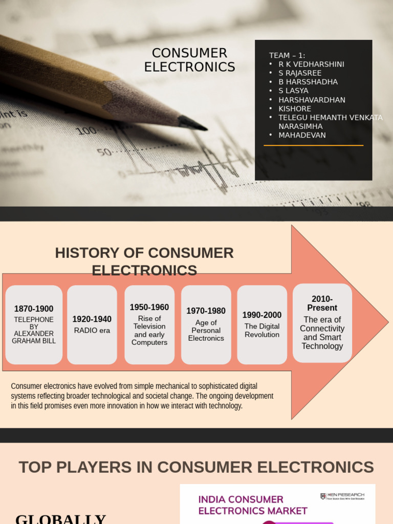 History and Trends in Consumer Electronics | PDF | Consumer Electronics ...