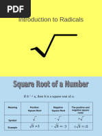 Law of Radical | PDF | Mathematics