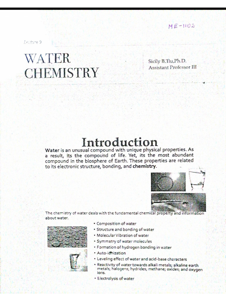 Water | PDF