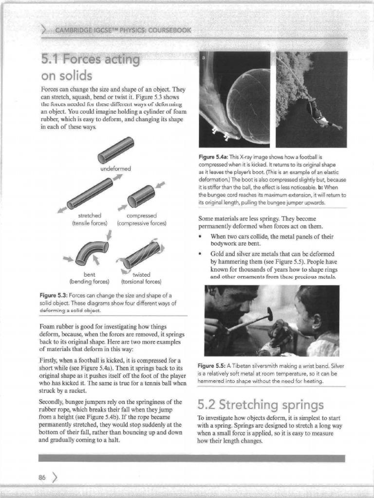 Chap-5 Springs (Physics) | PDF