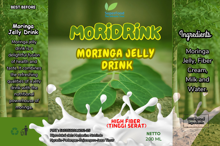 Moringa Jelly Drink: 100% Natural Refreshment | PDF