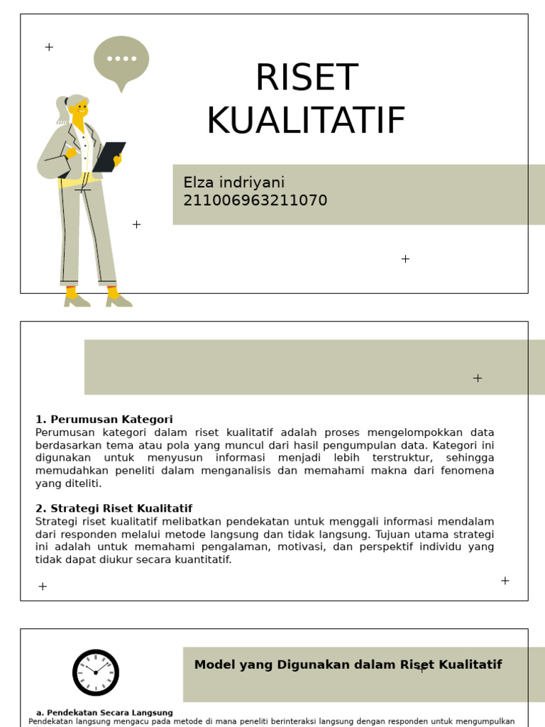 Riset Kualitatif | PDF | Karier & Perkembangan