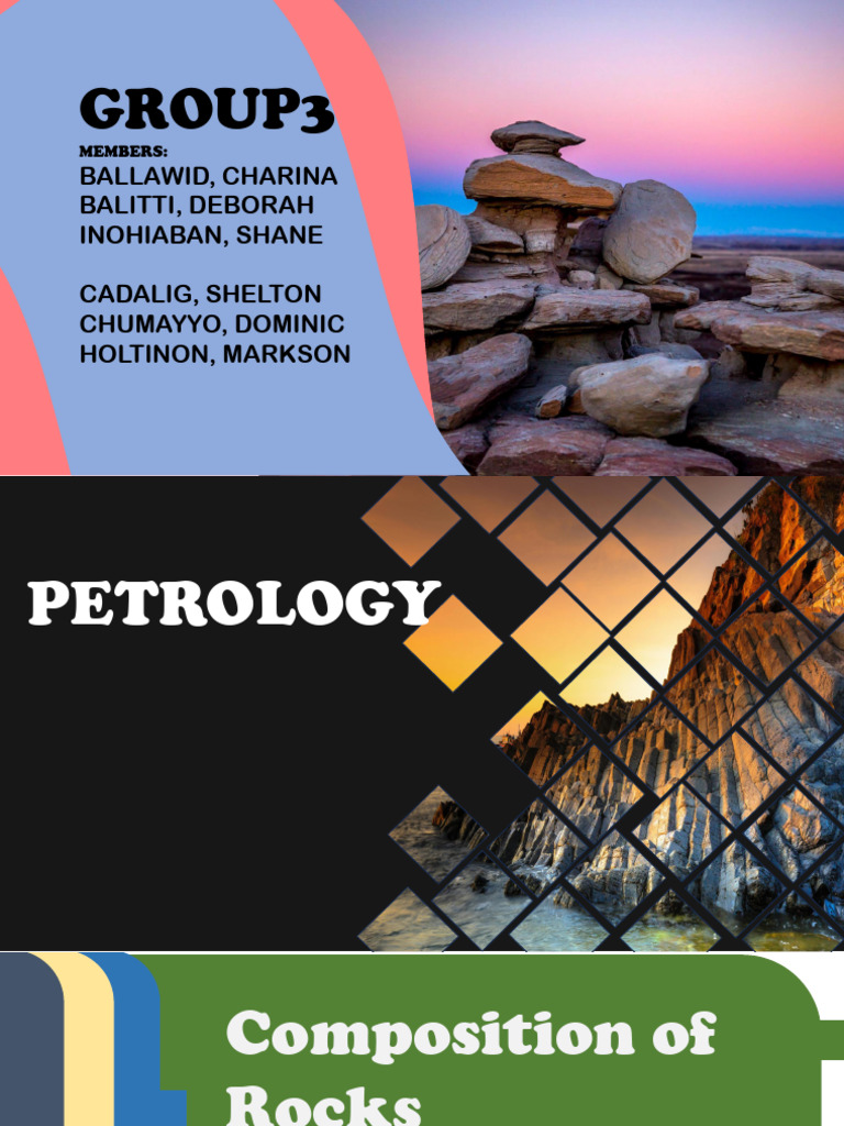 GRP 3 Petrology | PDF | Rock (Geology) | Igneous Rock
