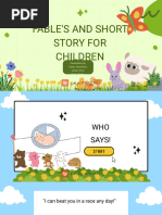 The Famous Fables in The Philippines | PDF | Fable | Traditional Stories