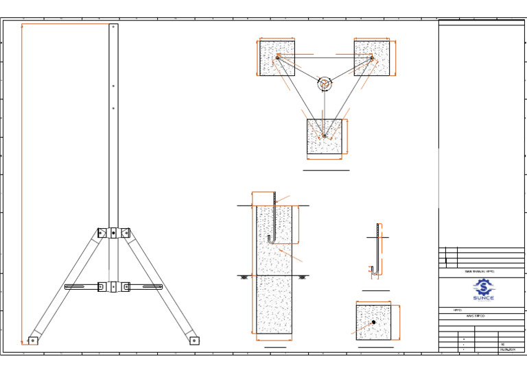 Tripod Drawing in MM | PDF