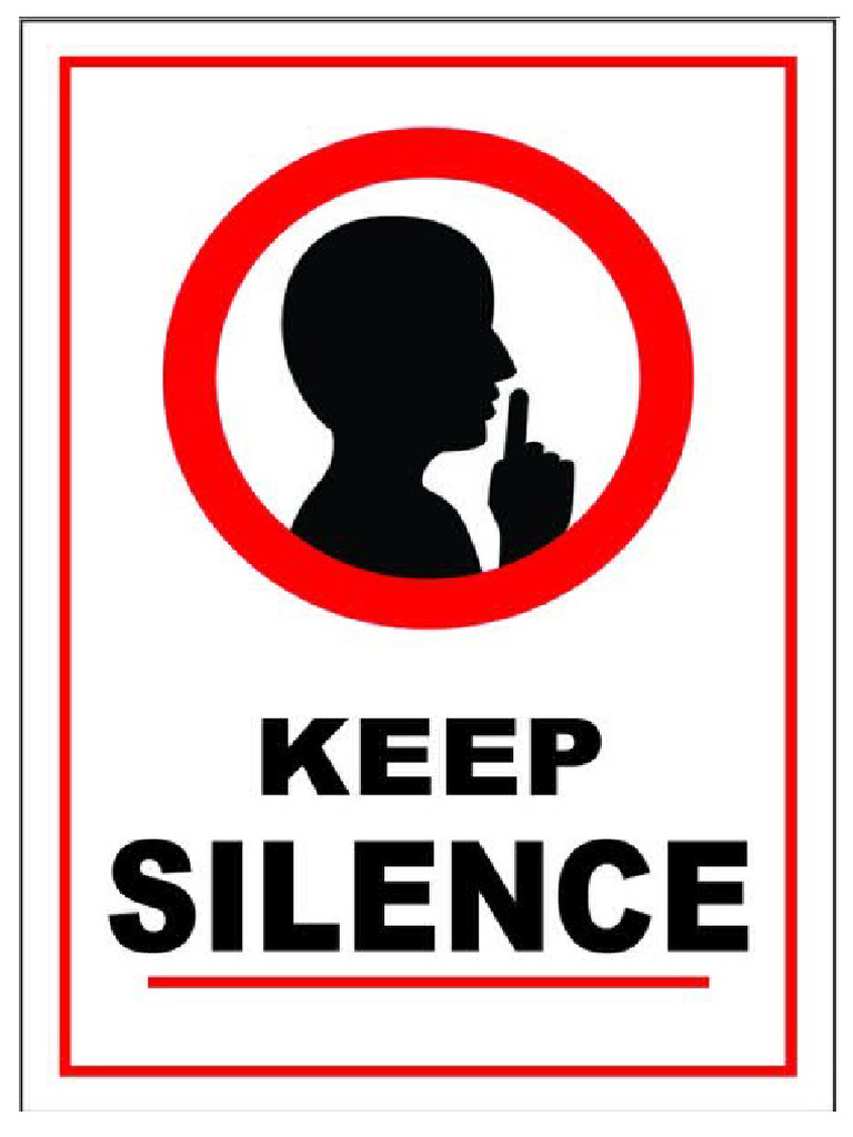 Keep Silence | PDF