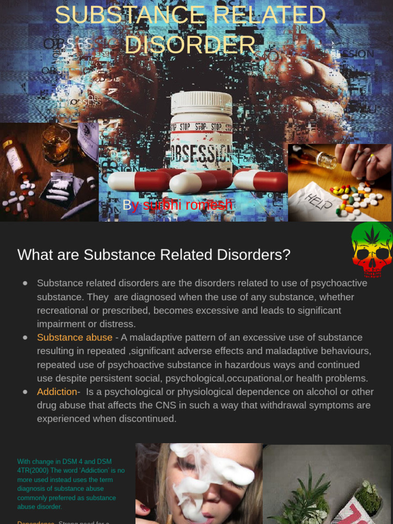 Substance Related Disorder | PDF | Substance Abuse | Cannabis (Drug)