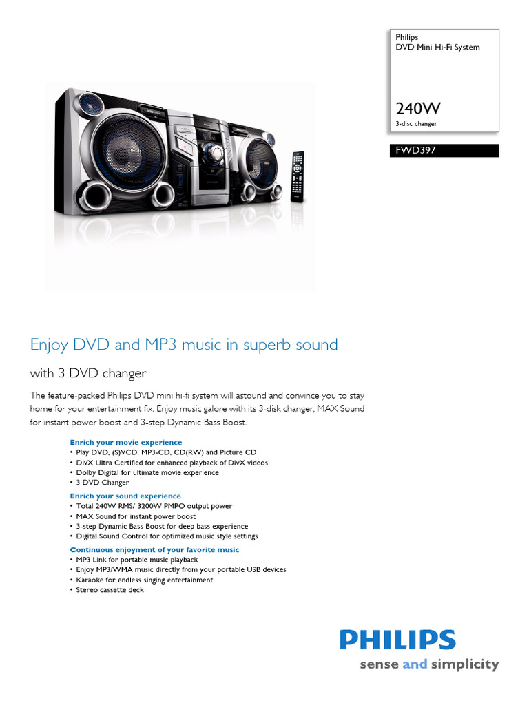 Enjoy DVD and MP3 Music in Superb Sound | PDF | Compact Disc | Sound ...