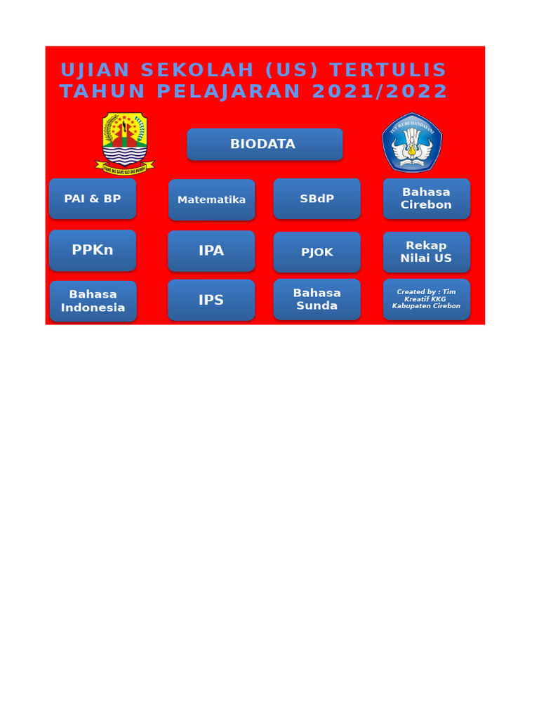 Aplikasi Nilai Us Tertulis TP 2024 | PDF