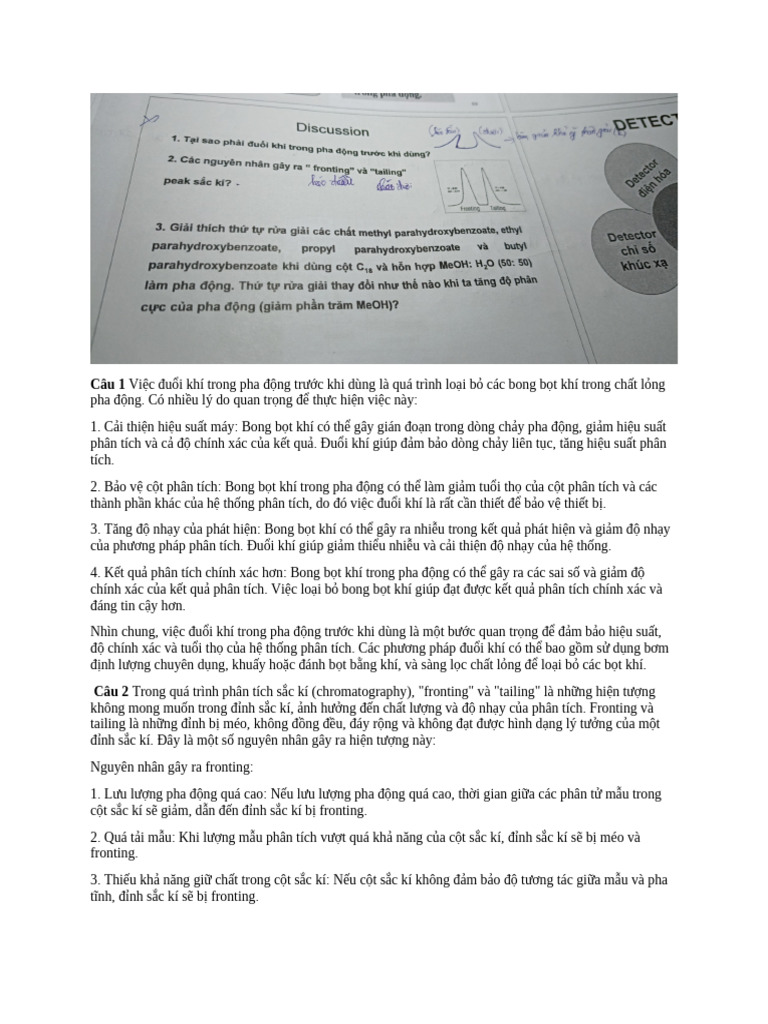 câu hỏi PTCC | PDF