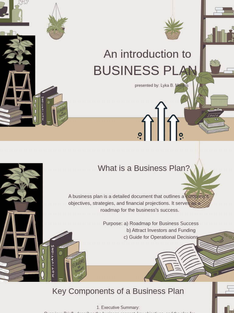 Intro To Business Plan | PDF | Marketing | Sales