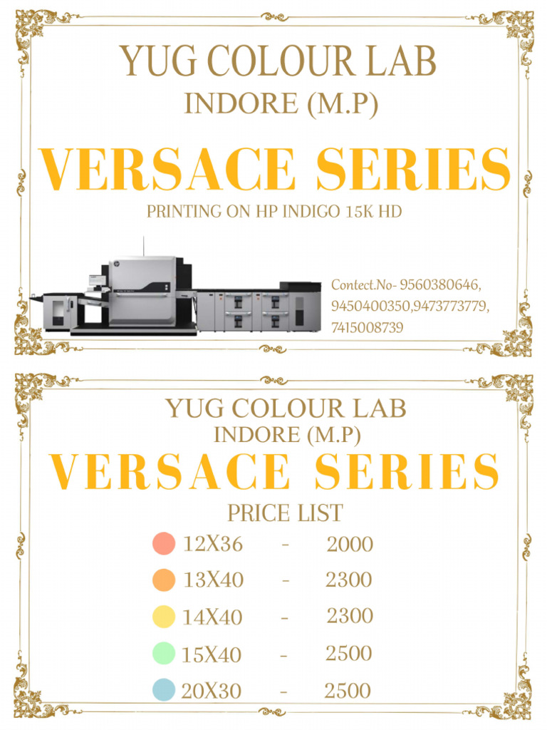 Versace Series 1 | PDF
