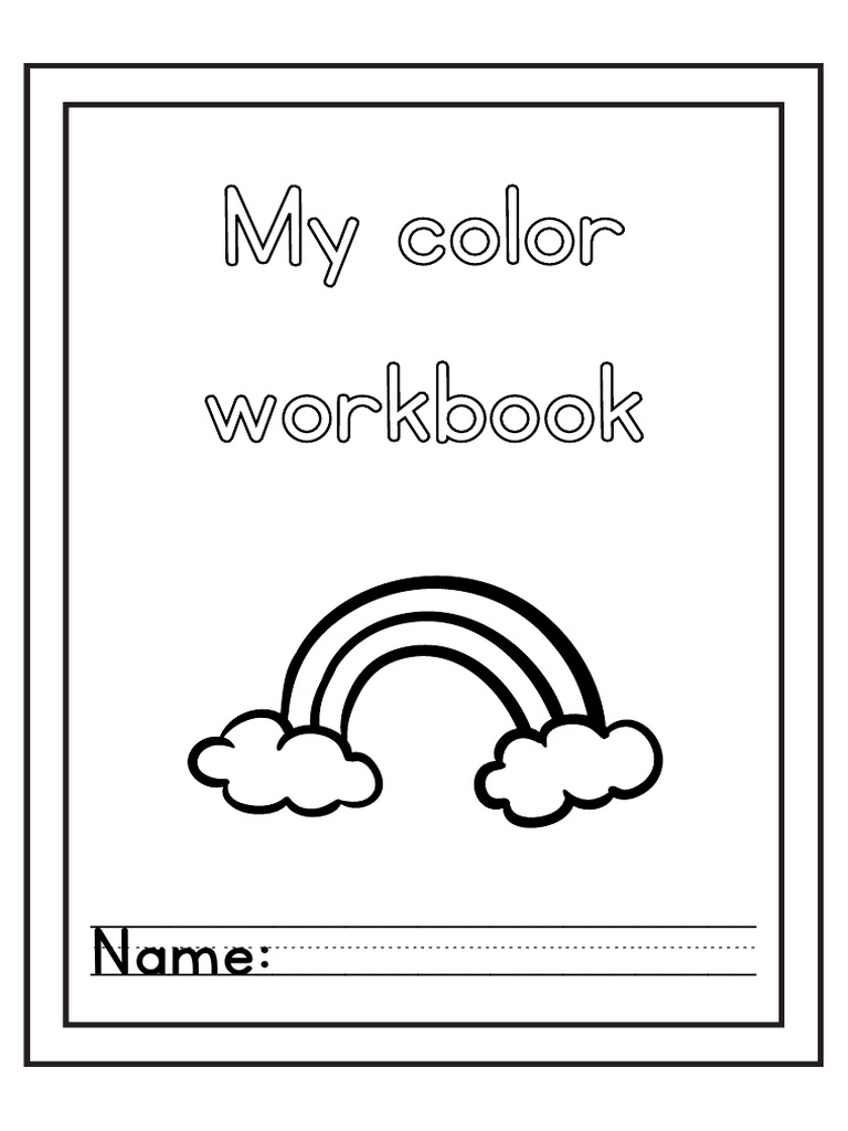 My Color Workbook: Name | PDF