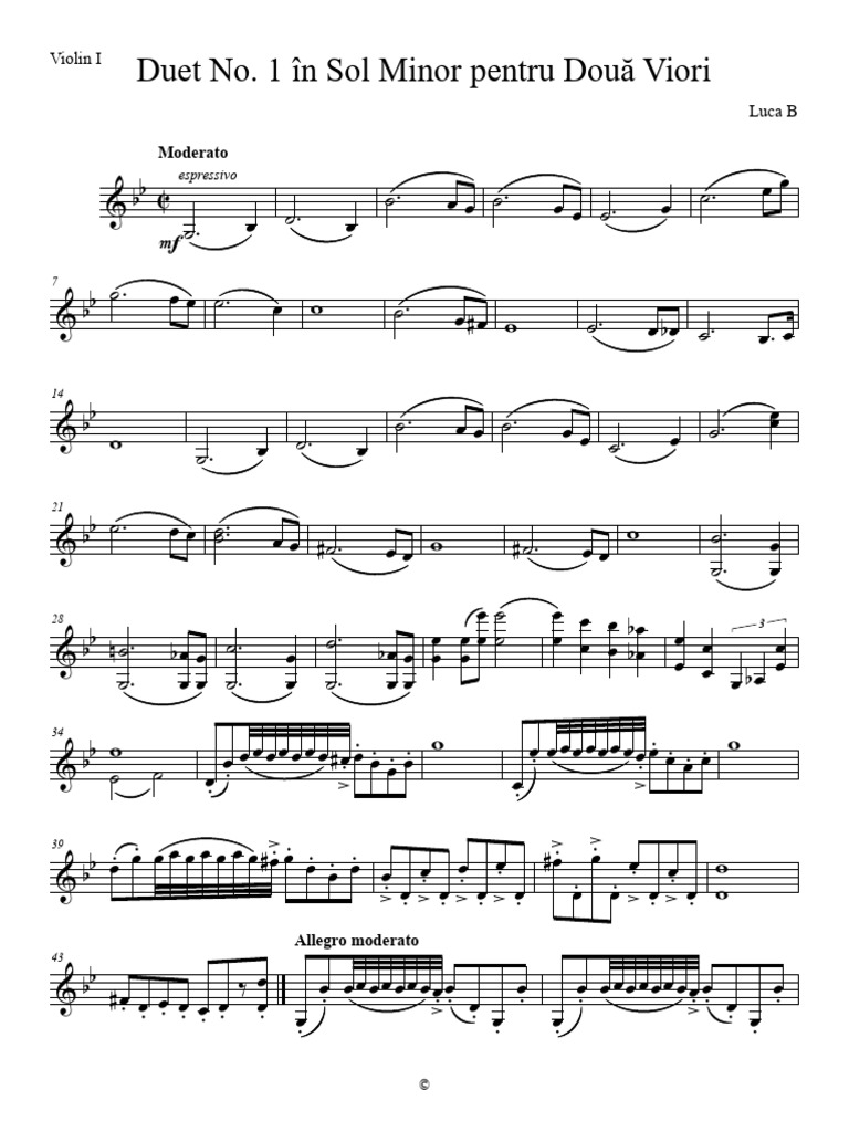 violin 1 | PDF | Musical Compositions