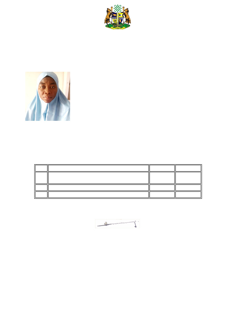 Jamila Abubakar Sabo - CSC Result Slip | PDF