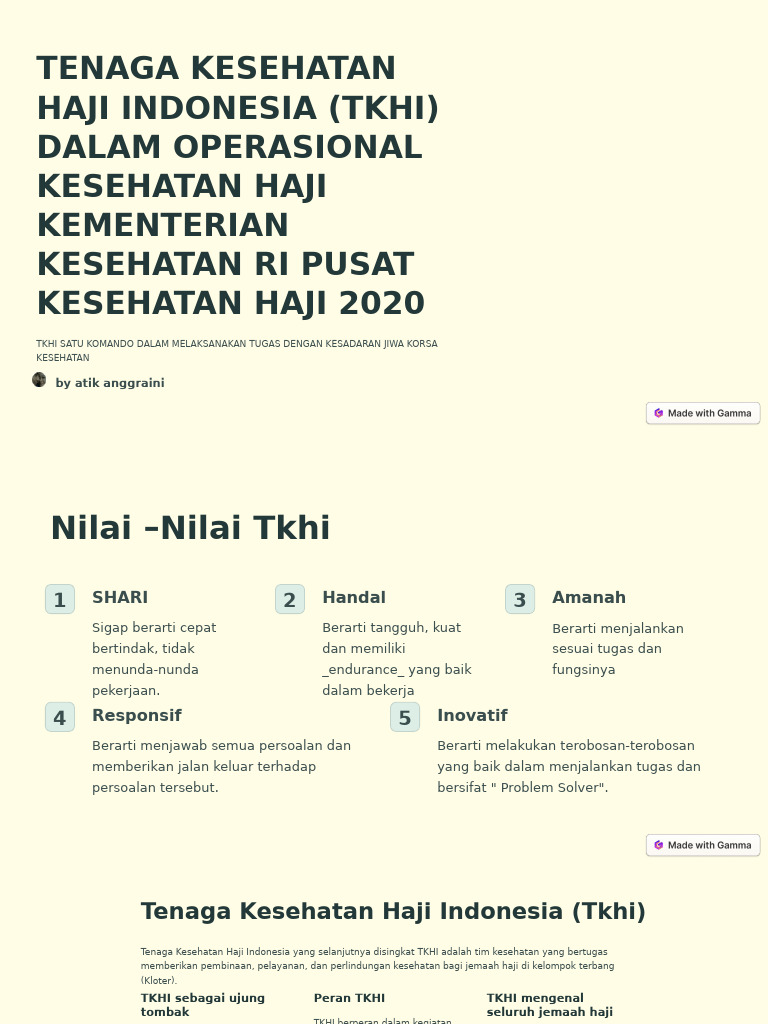 Tenaga Kesehatan Haji Indonesia Tkhi Dalam Operasional Kesehatan Haji Kementerian Kesehatan Ri ...