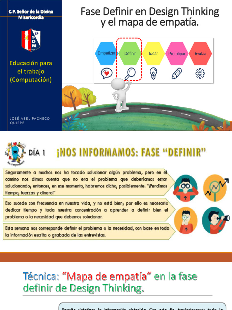 FASE DEFINIR-Mapa de Empatia | PDF