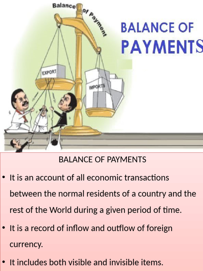 Understanding Balance of Payments and Trade | PDF | Balance Of Payments ...