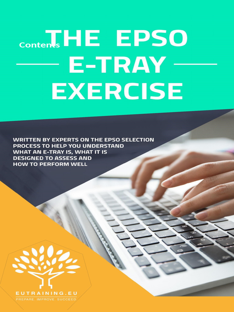 The EPSO E-Tray Exercise - FREE E-Book | PDF | Leadership | Reason