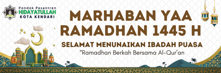 3x1 M Spanduk Ramadhan | PDF
