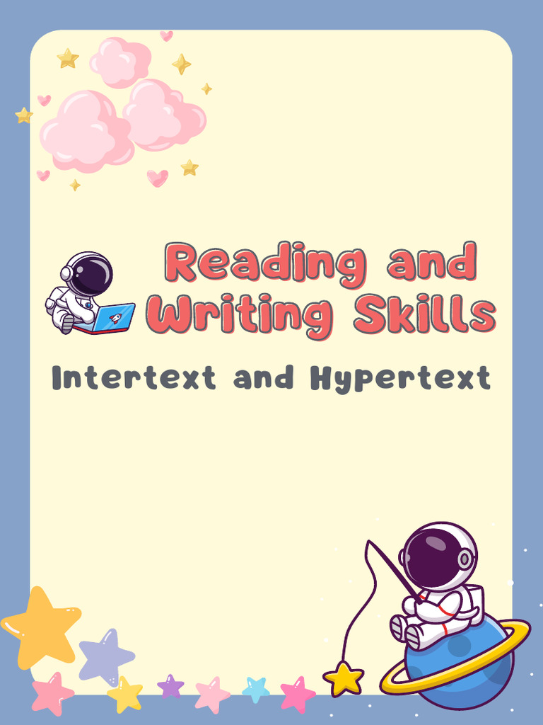 Intertext Hypertet Module | PDF | Intertextuality | World Wide Web
