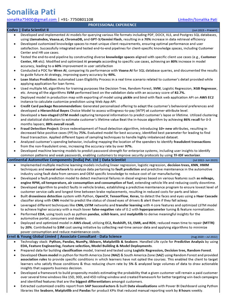 Data Science Expertise & Projects | PDF | Machine Learning | Data Analysis