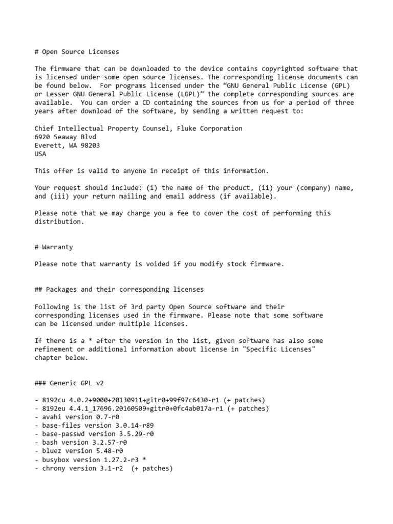 F174x-Licenses 2.1 | PDF | Free Software | Library (Computing)