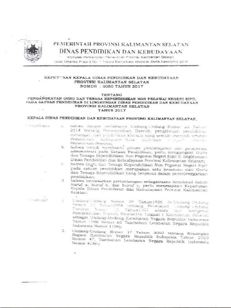 SK 2017 Provinsi | PDF
