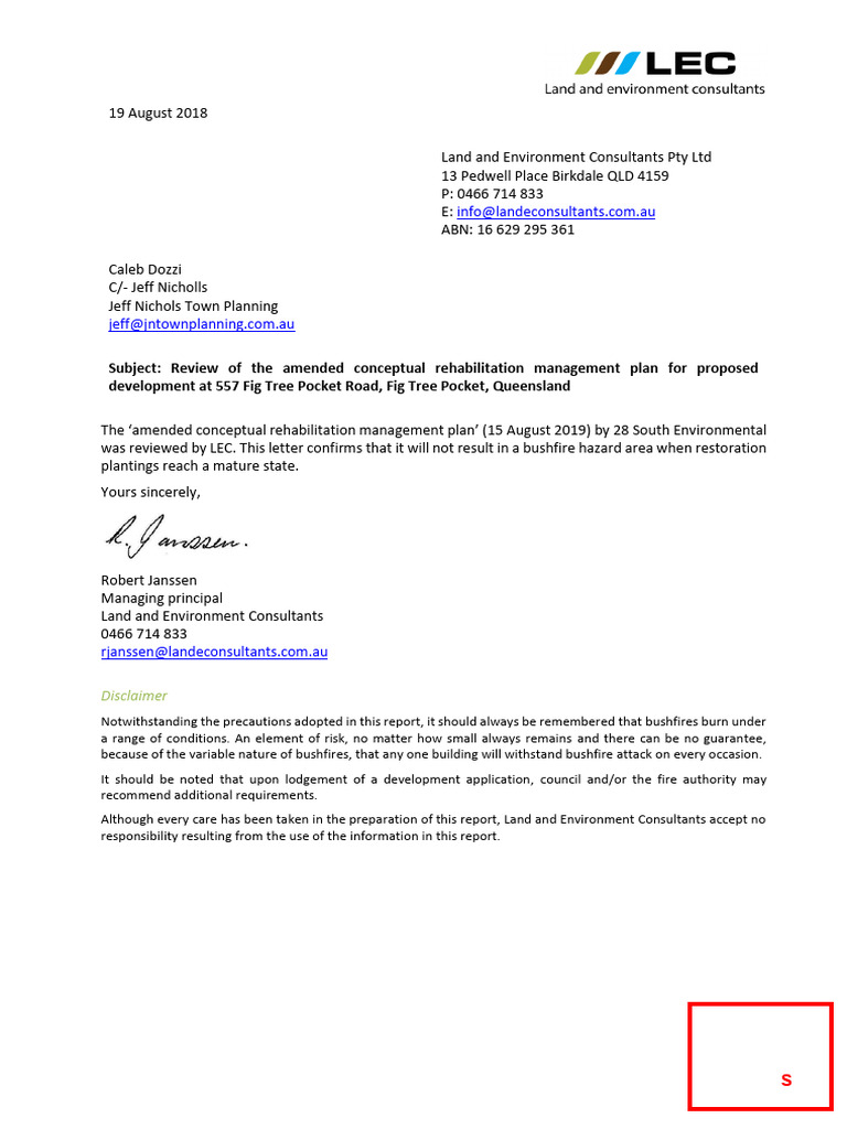 Applicant Letter | PDF