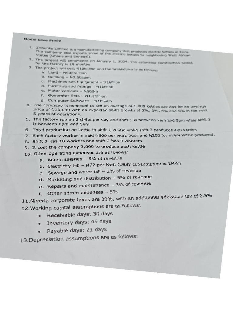 SP Financial Modelling Exercise | PDF | Financial Services | Private Sector