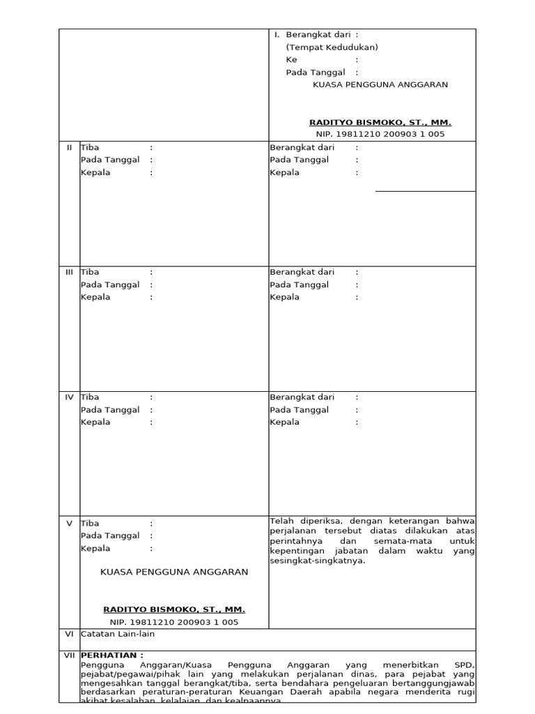 Format SPD 2024 New (Ok) | PDF
