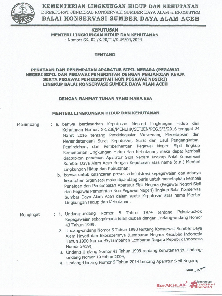 SK 02 2024 BKSDA Aceh-20240527122148 | PDF