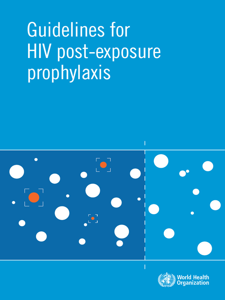 Guidelines For HIV Post-Exposure Prophylaxis | PDF | Management Of Hiv ...