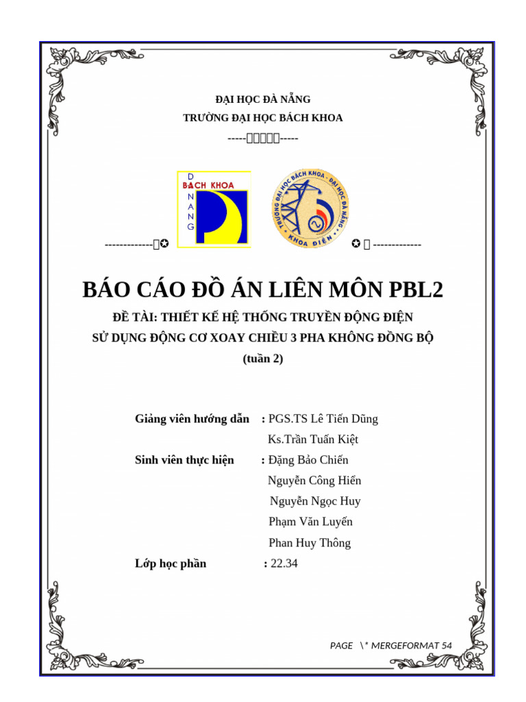 Nhóm 11 - Báo Cáo PBL2 | PDF