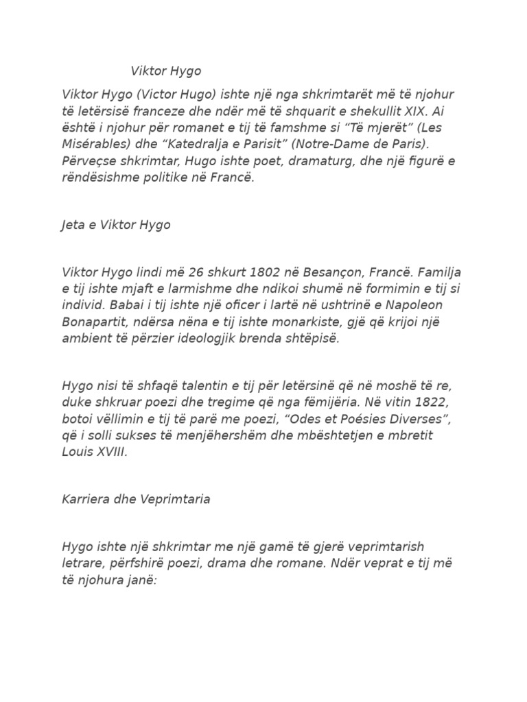 Viktor Hygo | PDF