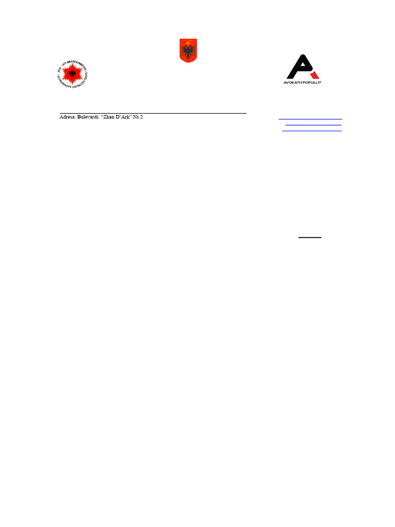 Rekomandim Për Rivendosjen Në Vend Të Të Drejtës Ligjore Të Shkelur ...