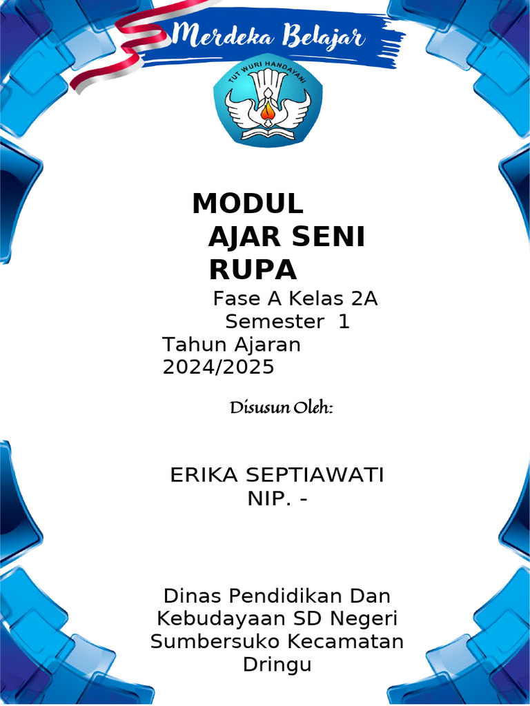 Modul Ajar Seni Rupa Erika | PDF
