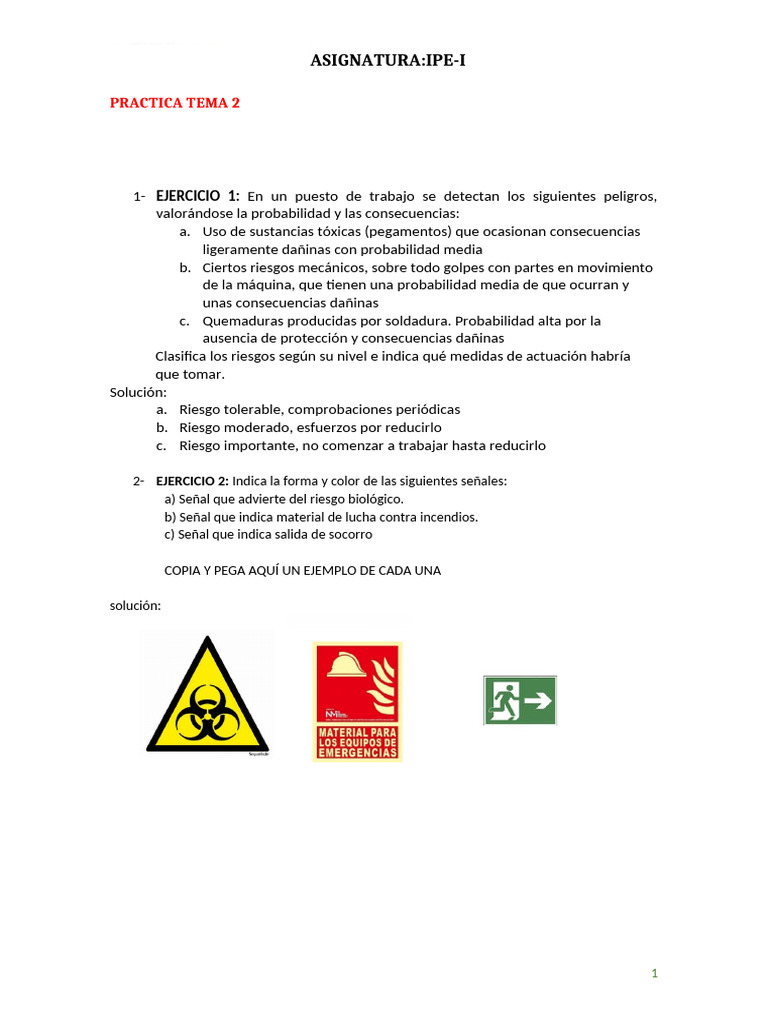 Practica Tema 2 Ipe 1 Solución | PDF | Tecnología