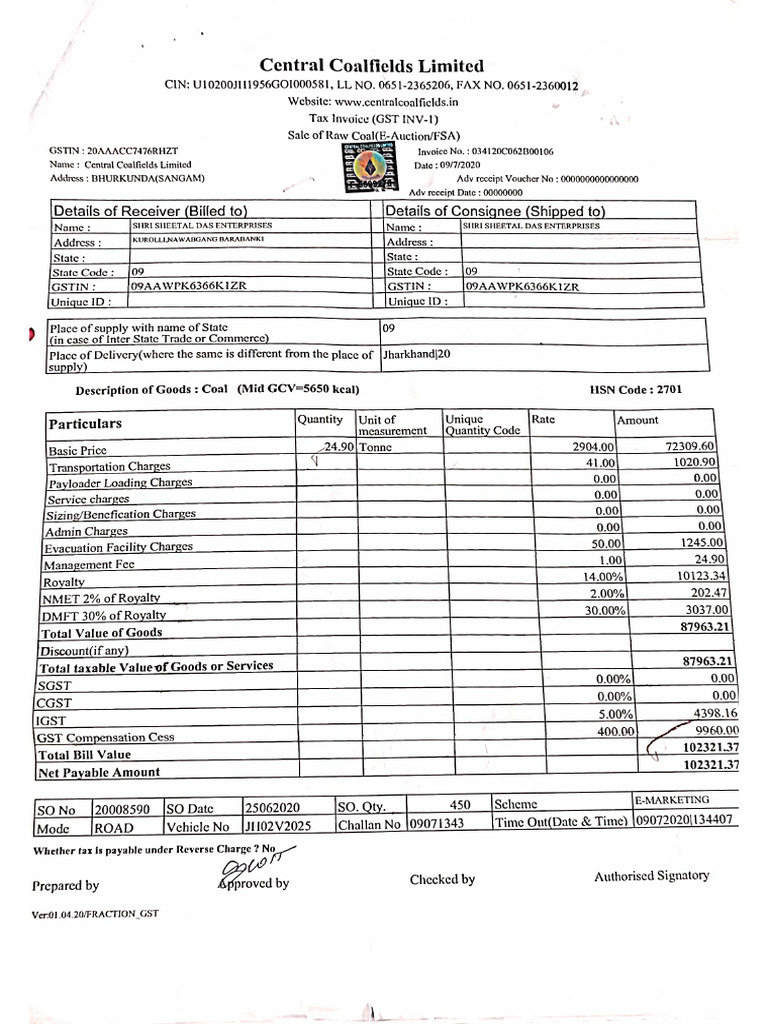 Central Coalfields Limited | PDF