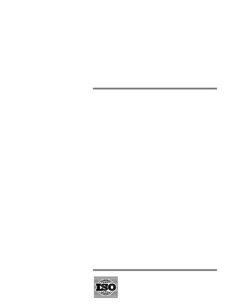 ISO 25140-2010 | PDF | Calibration | Greenhouse Gas