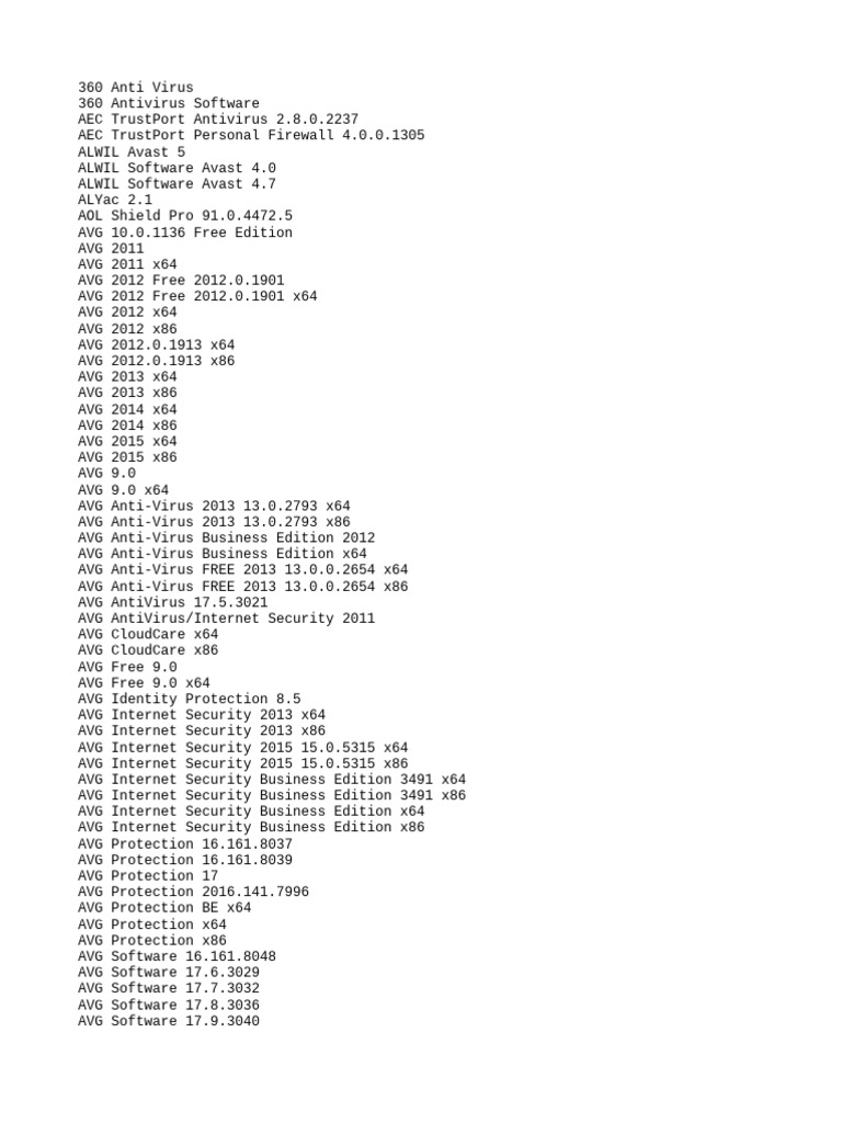 Incompatible | PDF | Microsoft Windows | Antivirus Software Incompatible | PDF | Microsoft Windows | Antivirus Software