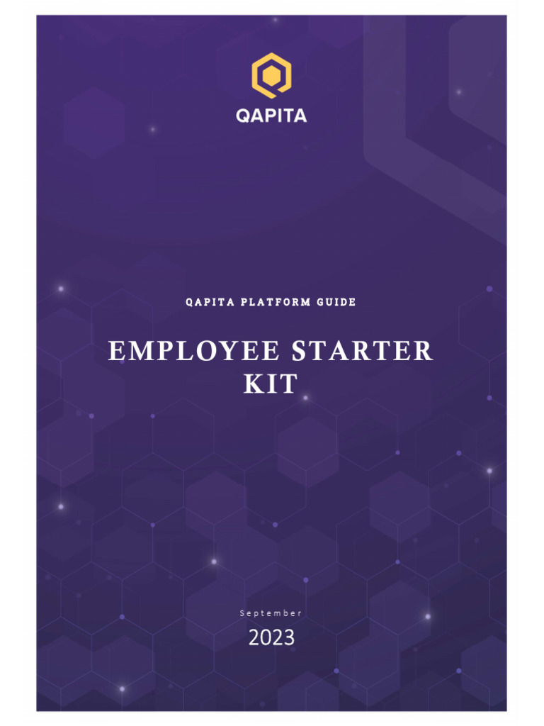 Qapita Employee Starter Kit Guide | PDF | Option (Finance) | Taxes