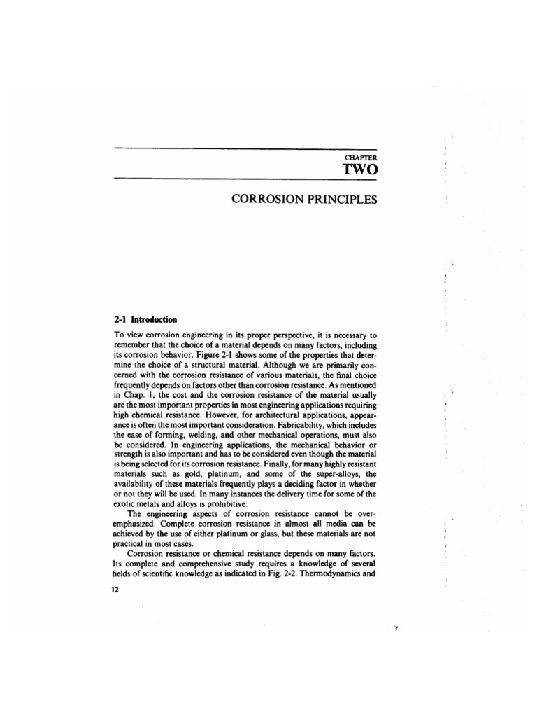Corrosion Principles | PDF