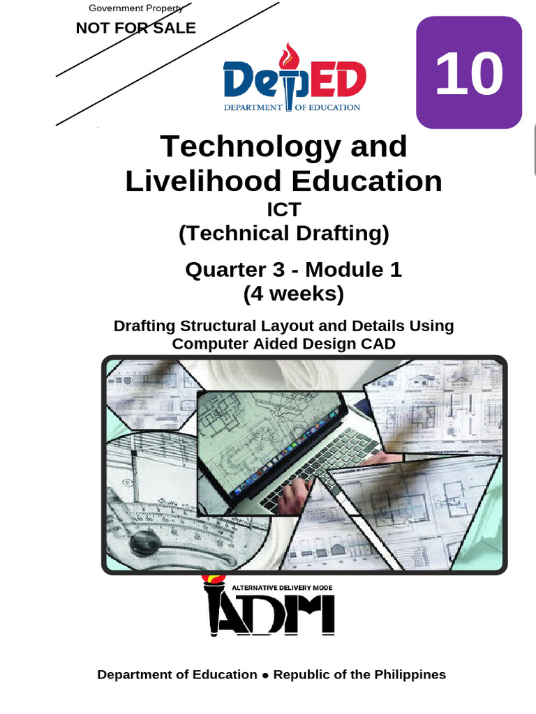 10 TECHNICAL DRAFTING TLE TD10 Q2 Mod1 PreparingPlanUsingComputer AidedDrawing v3 | PDF ...