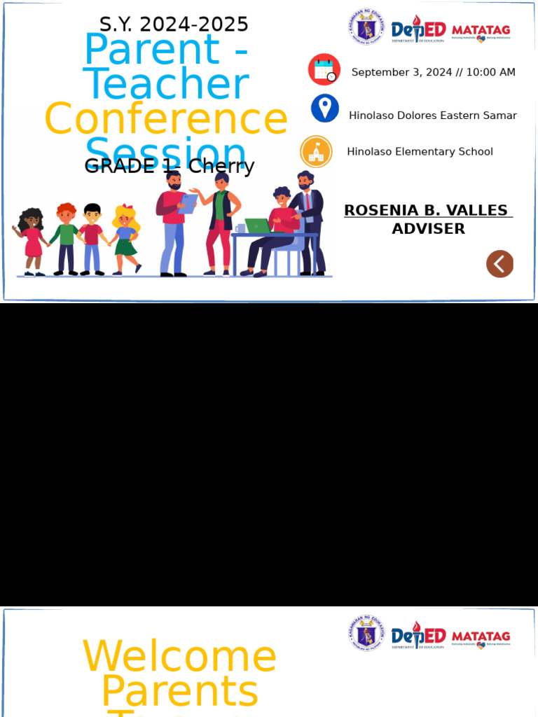 Parent Conference | PDF | Teachers | Schools
