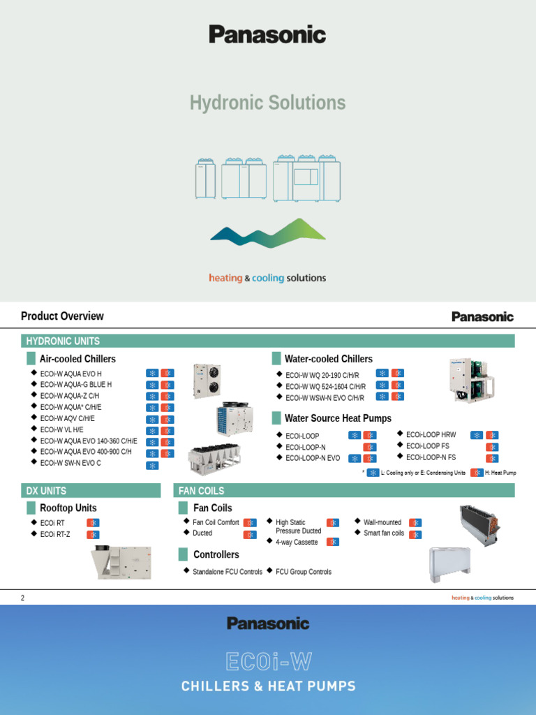 06 Hydronic Line Up | PDF