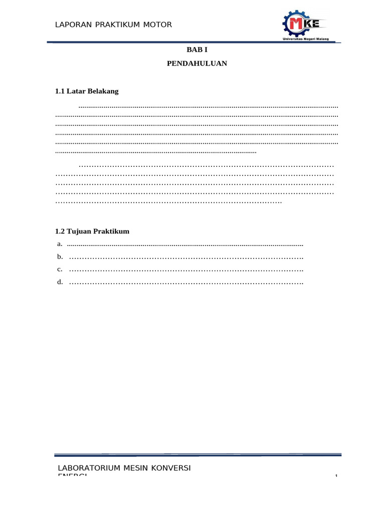 Modul Praktikum Motor Bakar Diesel 2021 | PDF | Sains & Matematika