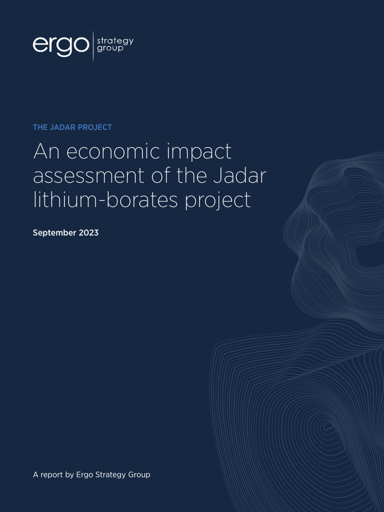 Ergo Strategy Group Jadar Economic Impact Assessment Sep23 EN Spread | PDF | Electric Vehicle ...