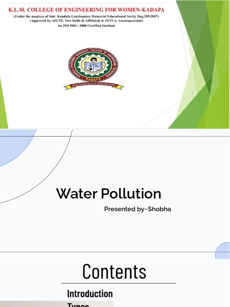 Water Pollution | PDF | Water Pollution | Pollution